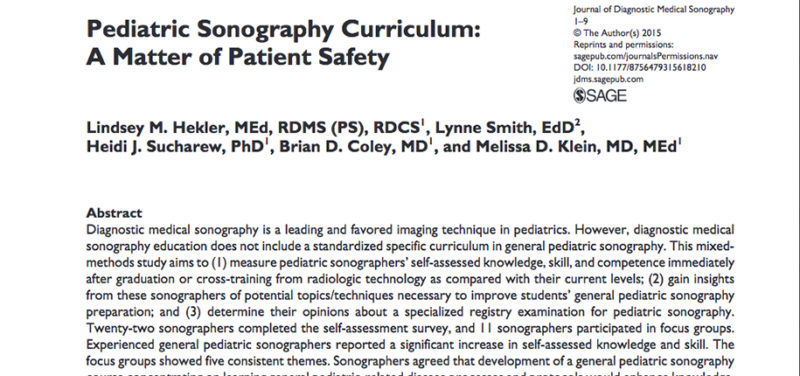 2016 Kenneth R. Gottesfeld Award Winner! - Radiating Hope