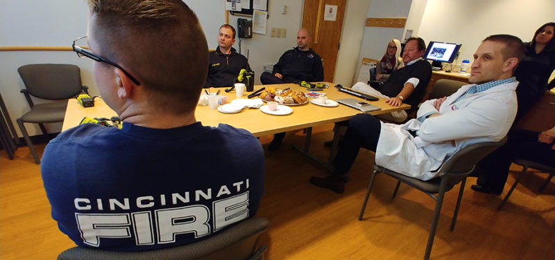 MRI Welcomes Local Firefighters - Radiating Hope